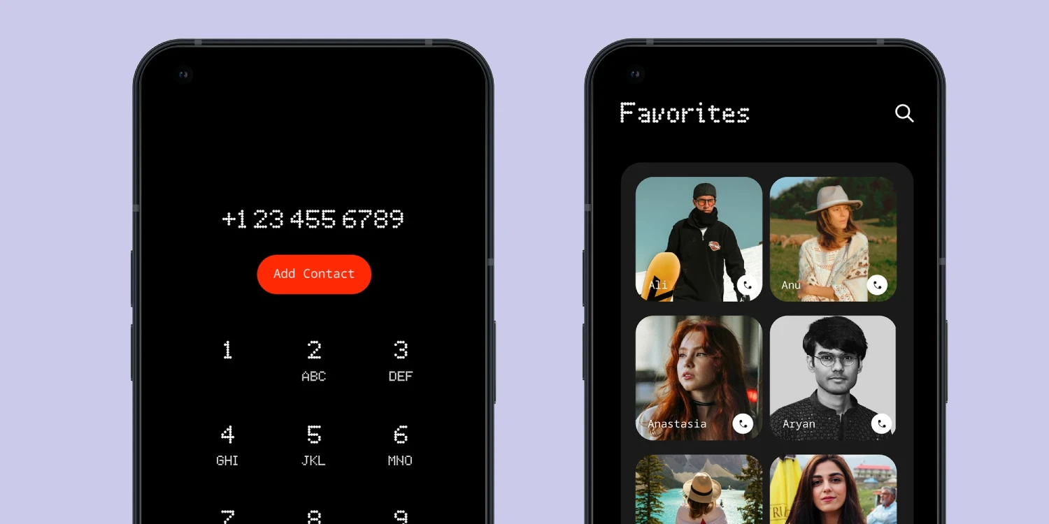 Creaciones de la comunidad: N Dial - Minimal Dialer - NothingTec
